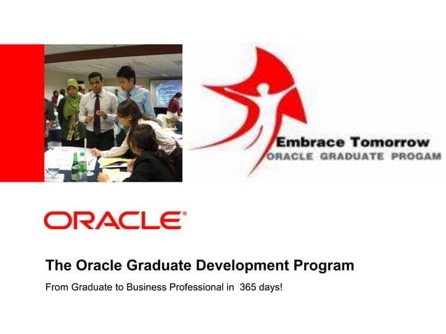 Oracle graduate development program | PPT