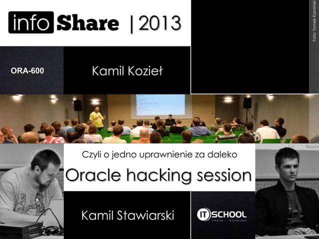 Oracle Hacking Session | PPT