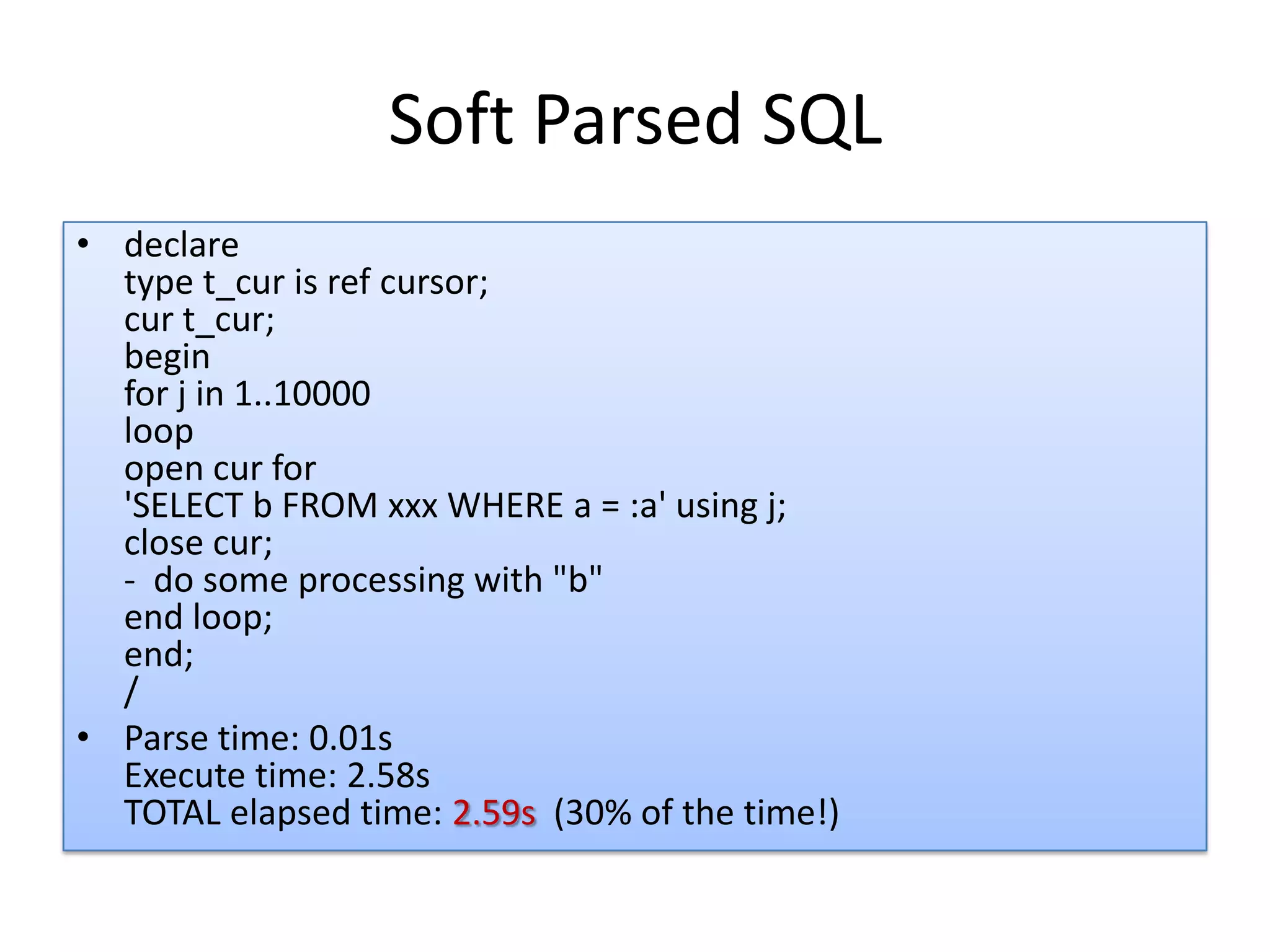 Oracle hard and soft parsing | PPT | Free Download Oracle hard and soft parsing | PPT | Free Download