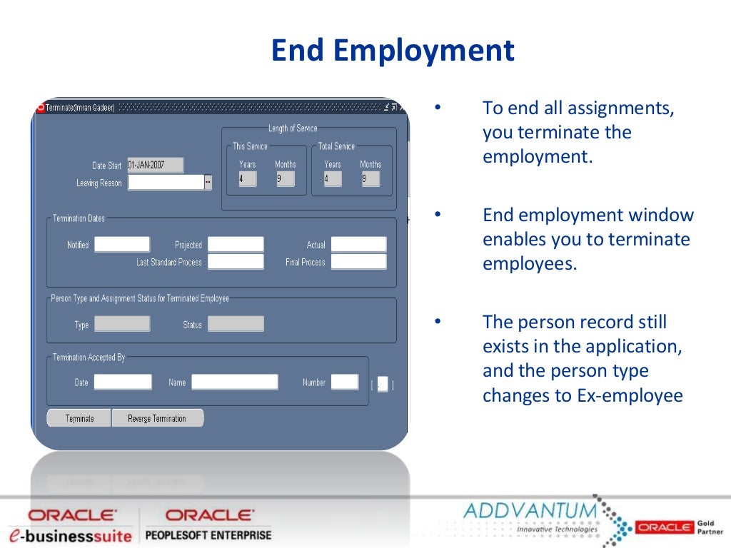 Oracle Human Capital Management