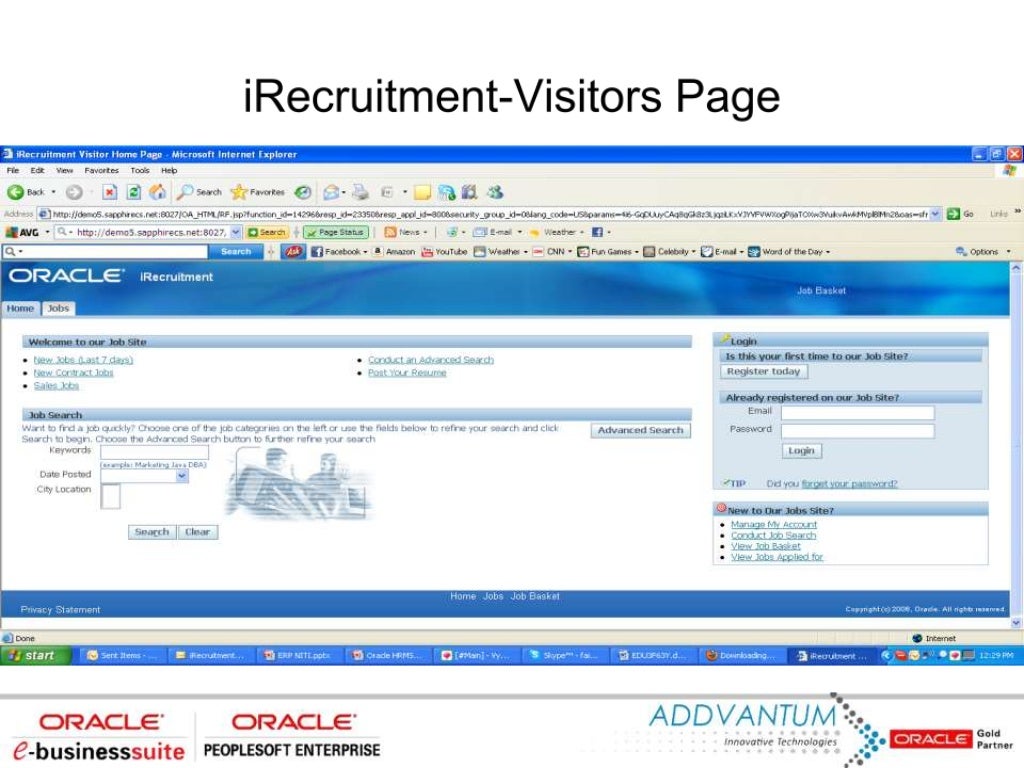 Oracle Human Capital Management