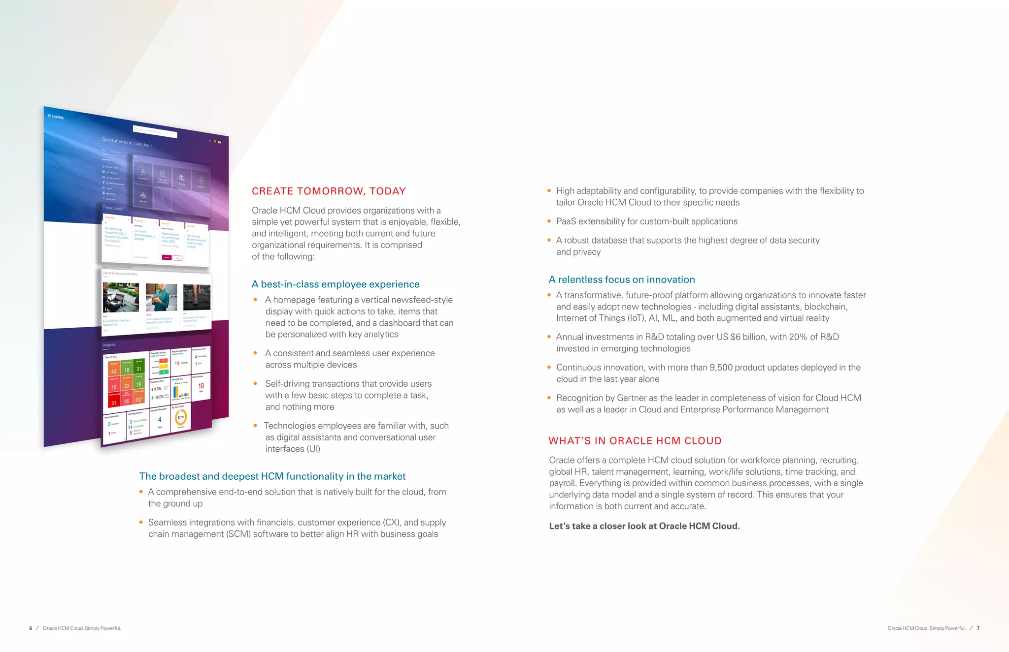 Oracle hcm cloud overview | PDF