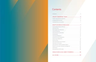Oracle hcm cloud overview | PDF