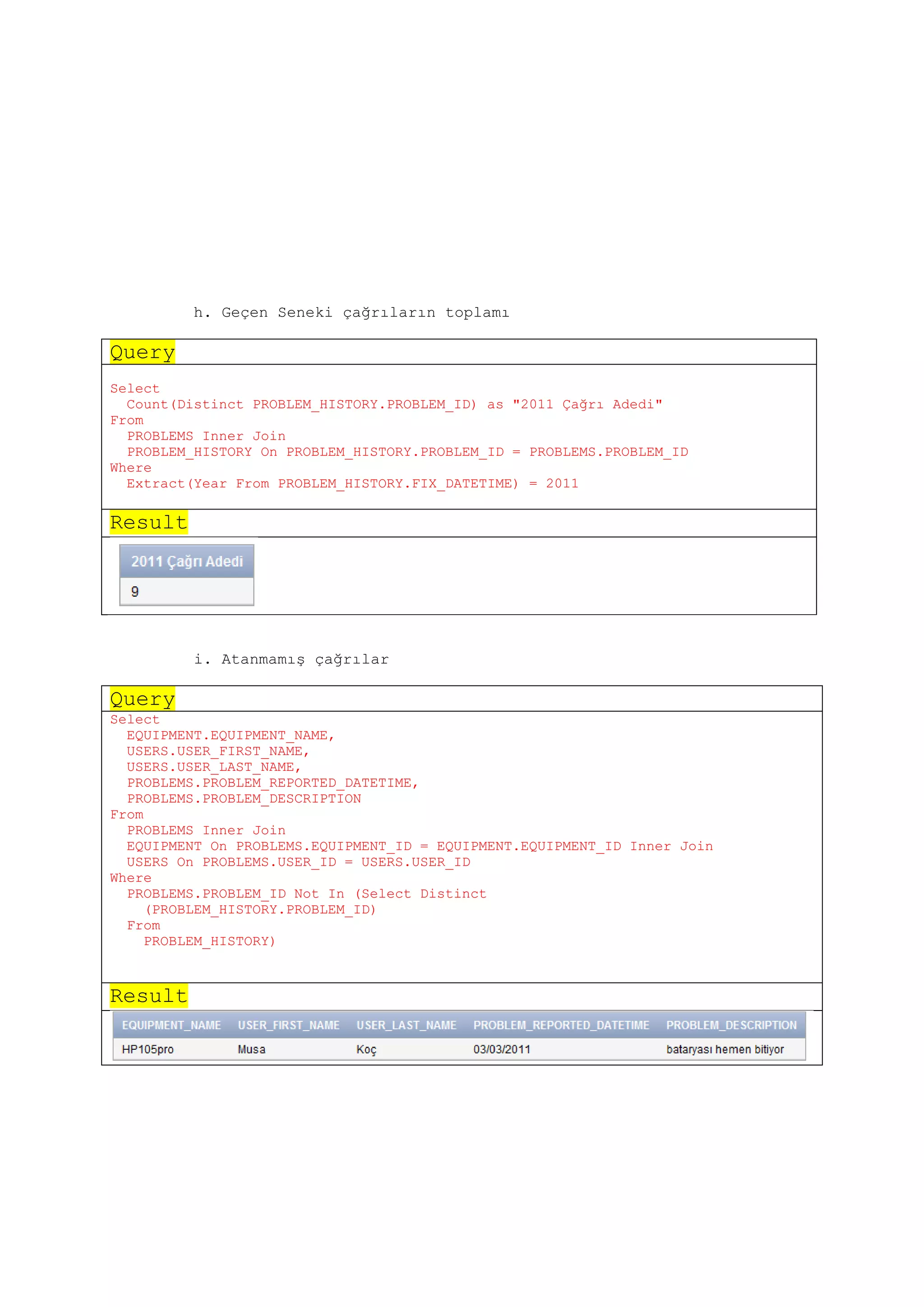 Oracle helpdesk database shema | PDF