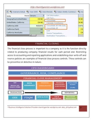 Oracle hfm beginner's guide part i | PDF