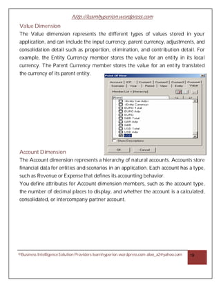 Oracle hfm beginner's guide part i | PDF