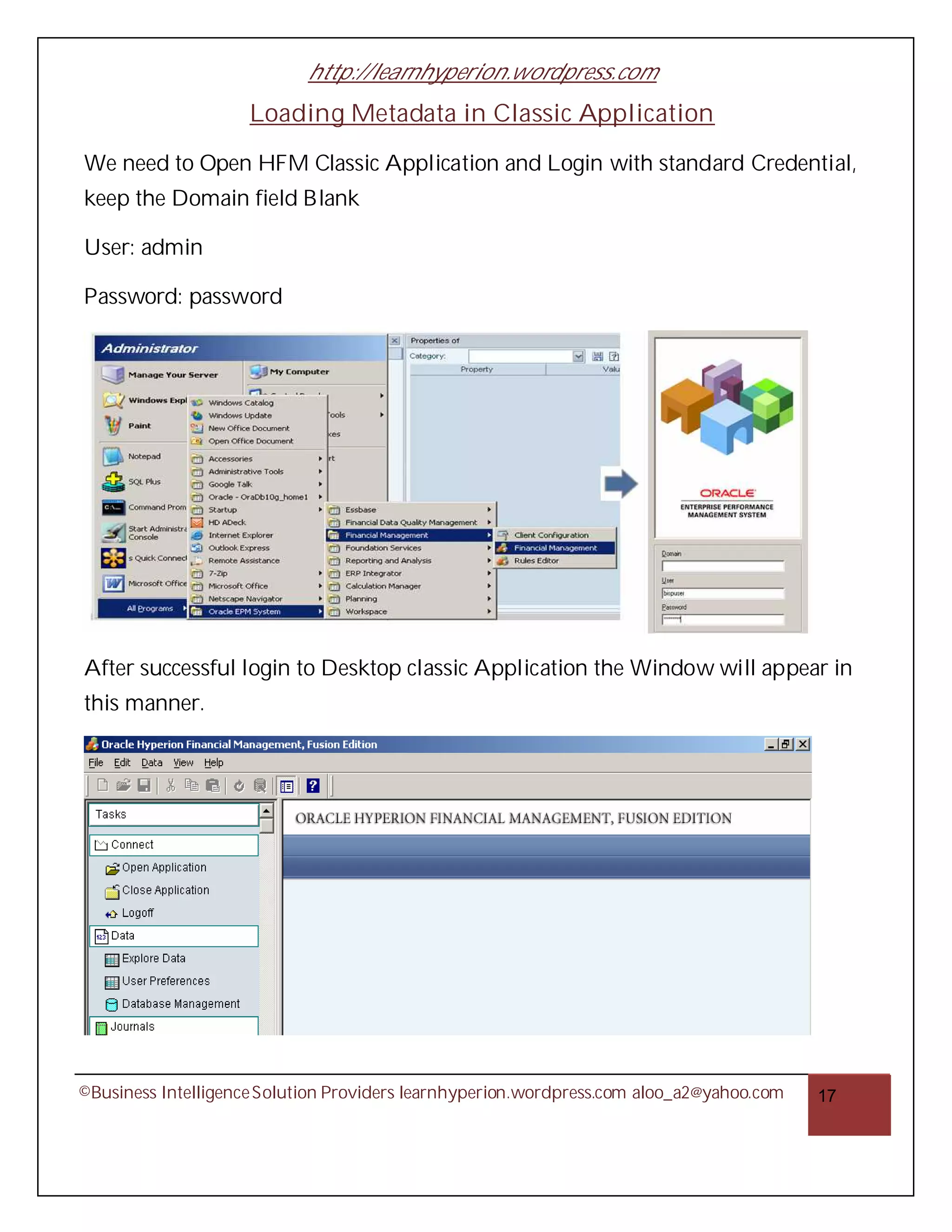 Oracle hfm beginner's guide part ii | PDF