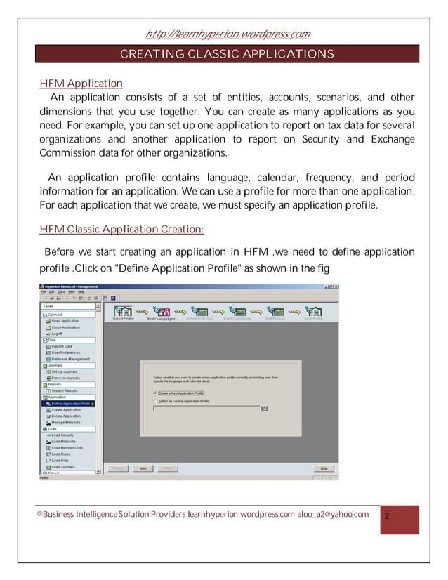 Oracle hfm beginner's guide part ii | PDF
