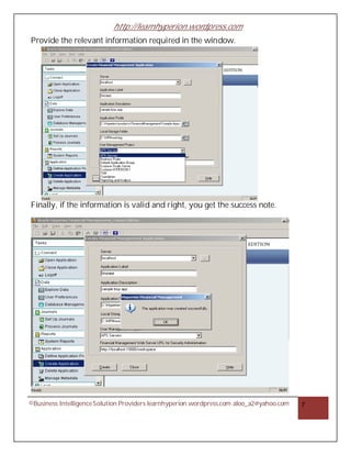 Oracle hfm beginner's guide part ii | PDF