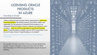 Oracle on Azure IaaS 2023 Update | PPT