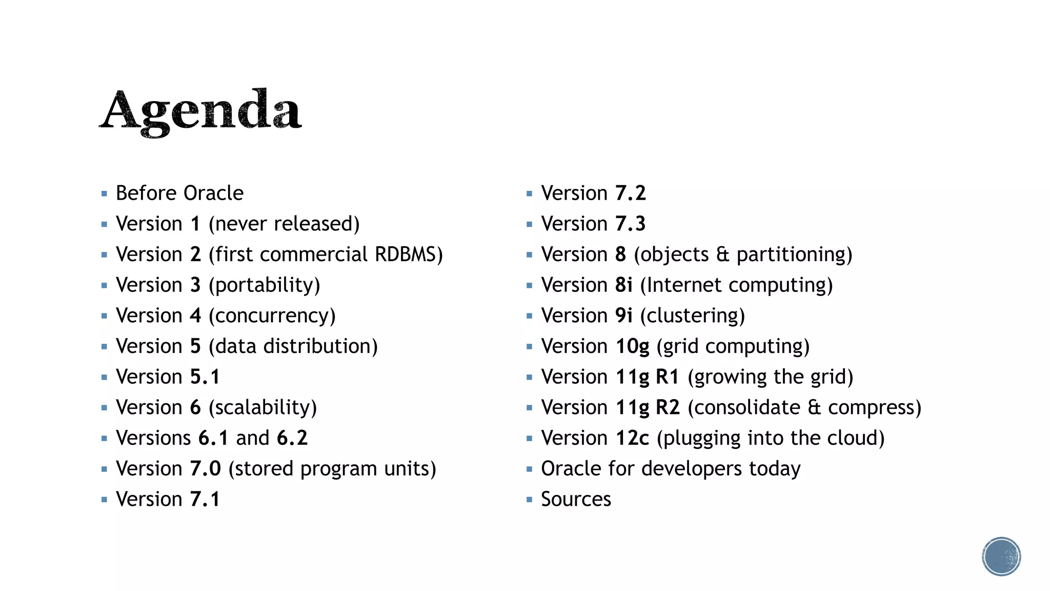 Oracles History Ppt