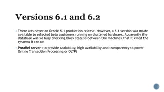 Oracle's history | PPT