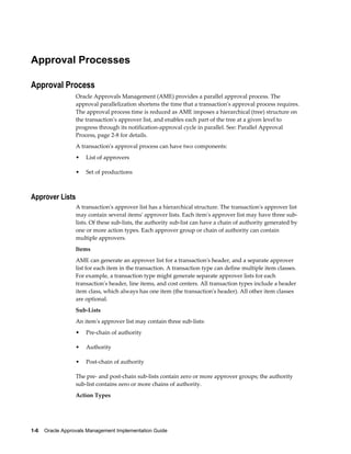 Oracle hrms approvals management implementation guide | PDF
