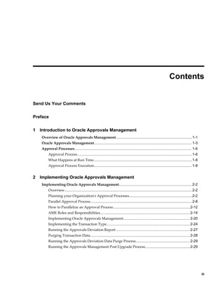 Oracle hrms approvals management implementation guide | PDF