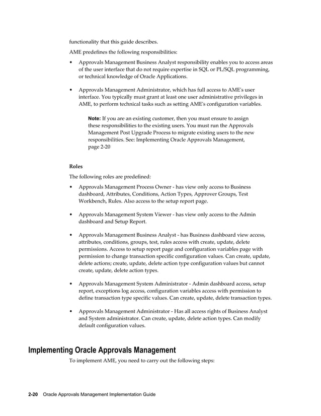 Oracle hrms approvals management implementation guide | PDF | Operating Systems | Computer ...
