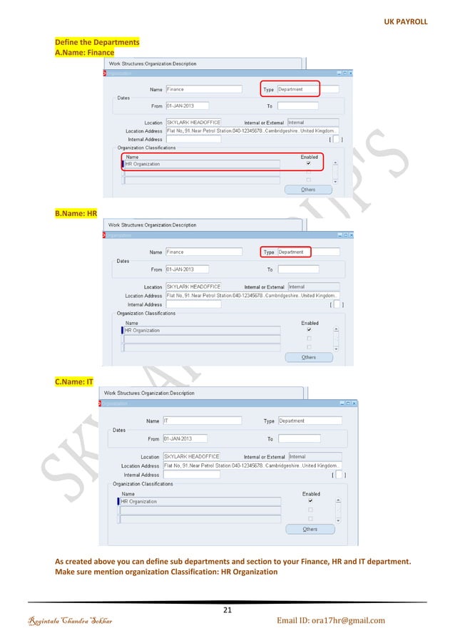 Oracle hrms bg setup examples | PDF | Human Resources | Business