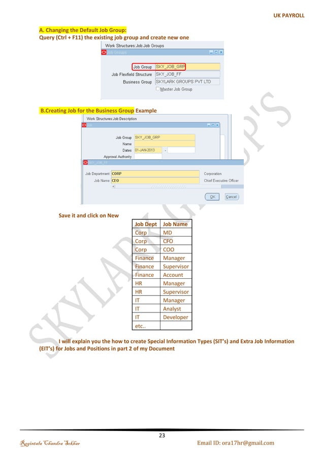 Oracle hrms bg setup examples | PDF | Human Resources | Business