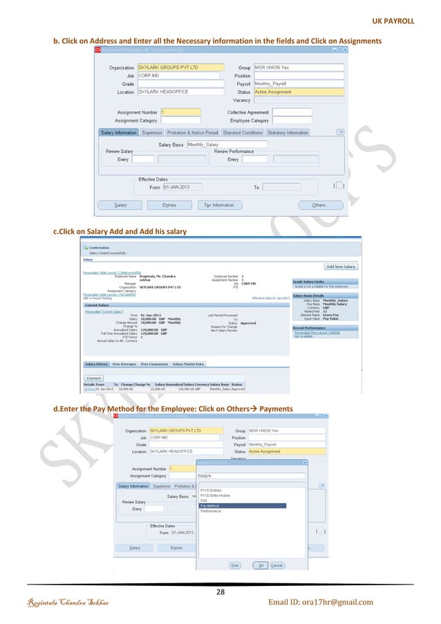 Oracle hrms bg setup examples | PDF | Human Resources | Business