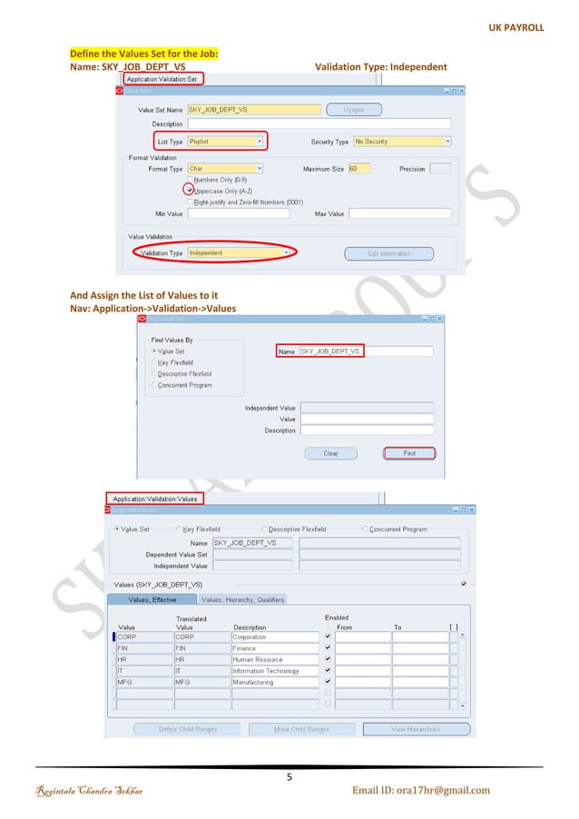 Oracle hrms bg setup examples | PDF | Human Resources | Business