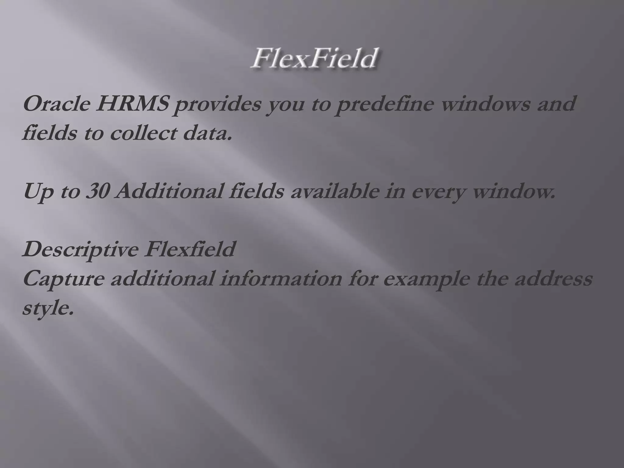 Oracle HRMS & Payroll | PPTX
