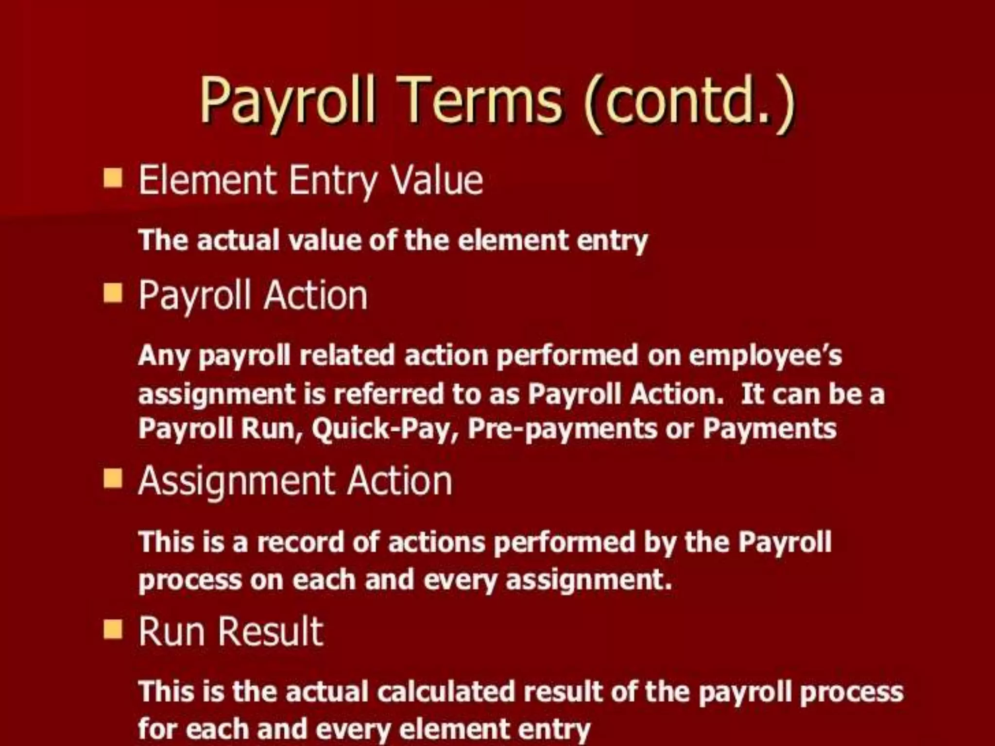 Oracle HRMS & Payroll | PPTX