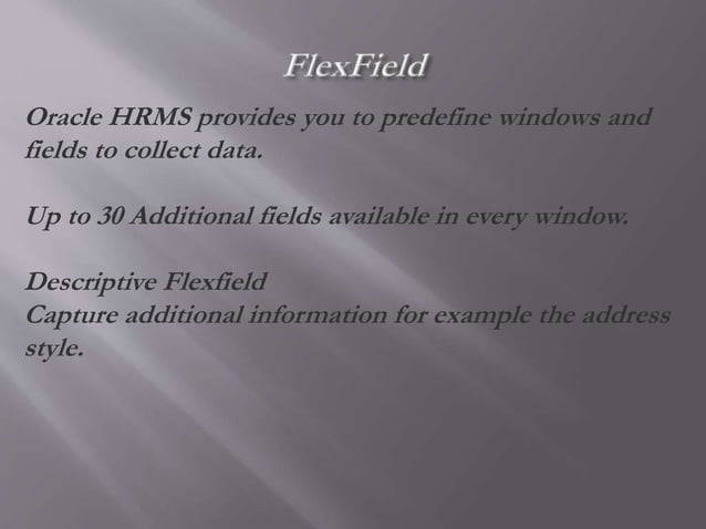 Oracle HRMS & Payroll | PPTX | Human Resources | Business