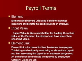 Oracle HRMS & Payroll | PPTX
