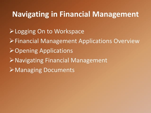 Oracle hyperion financial management | PPT