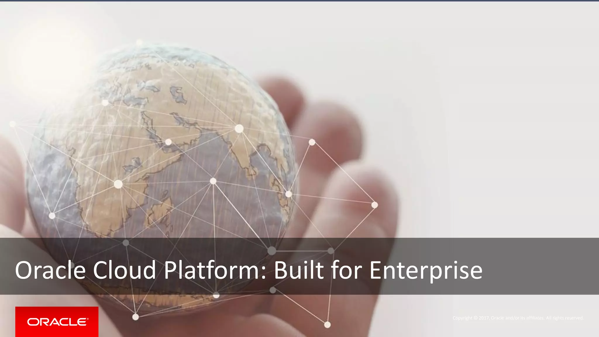 Oracle IaaS Overview - AIOUG Hyderabad Chapter | PPT