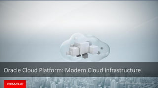 Oracle IaaS Overview - AIOUG Hyderabad Chapter | PPT