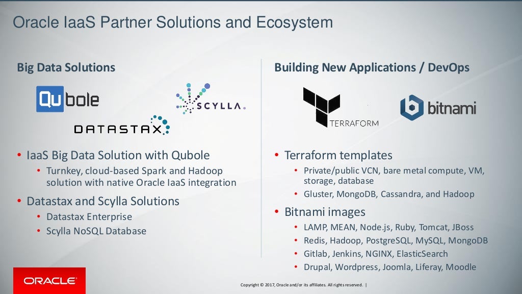 Oracle IaaS Overview - AIOUG Hyderabad Chapter