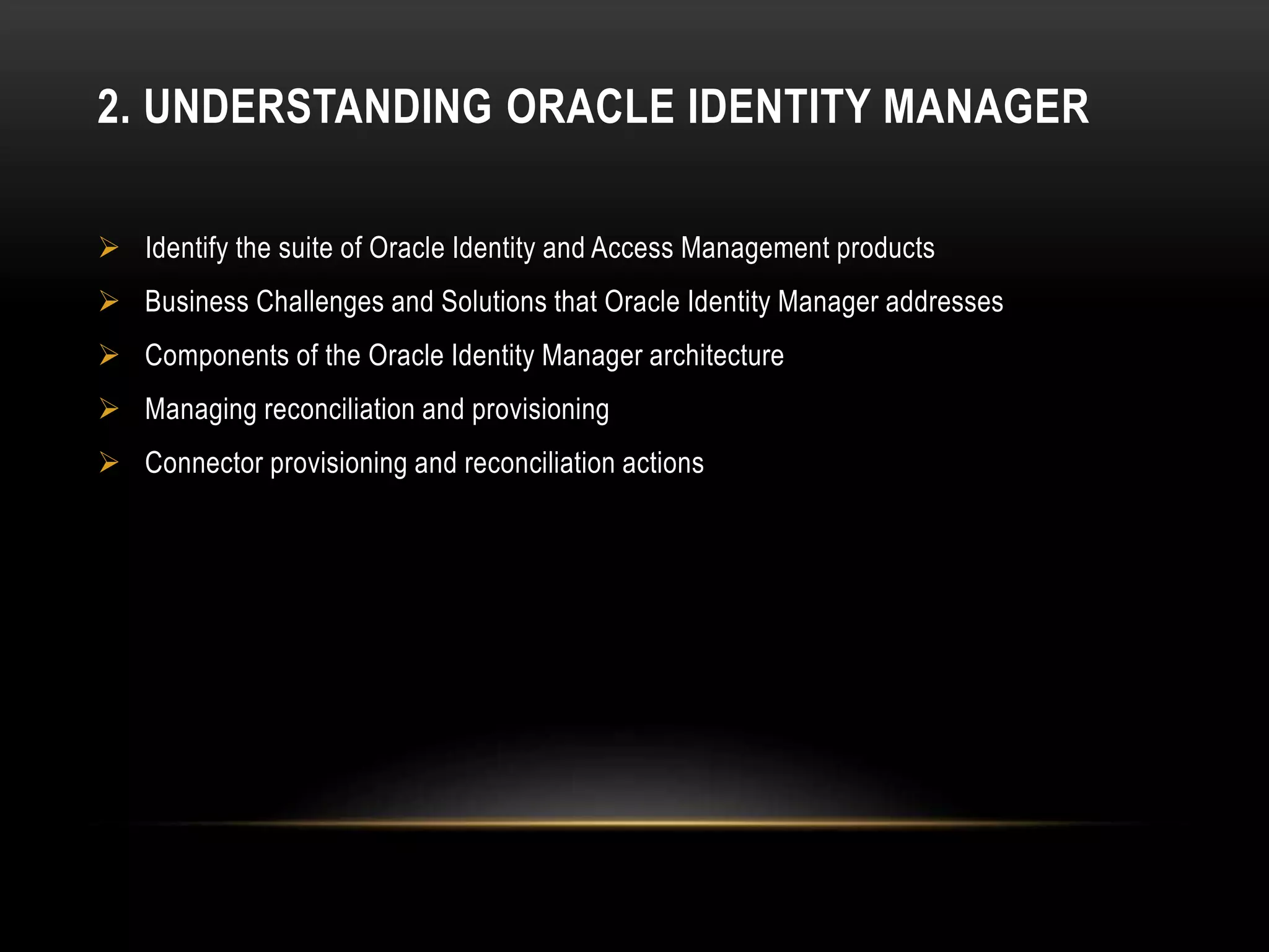 Oracle identity & access management online training | PPTX