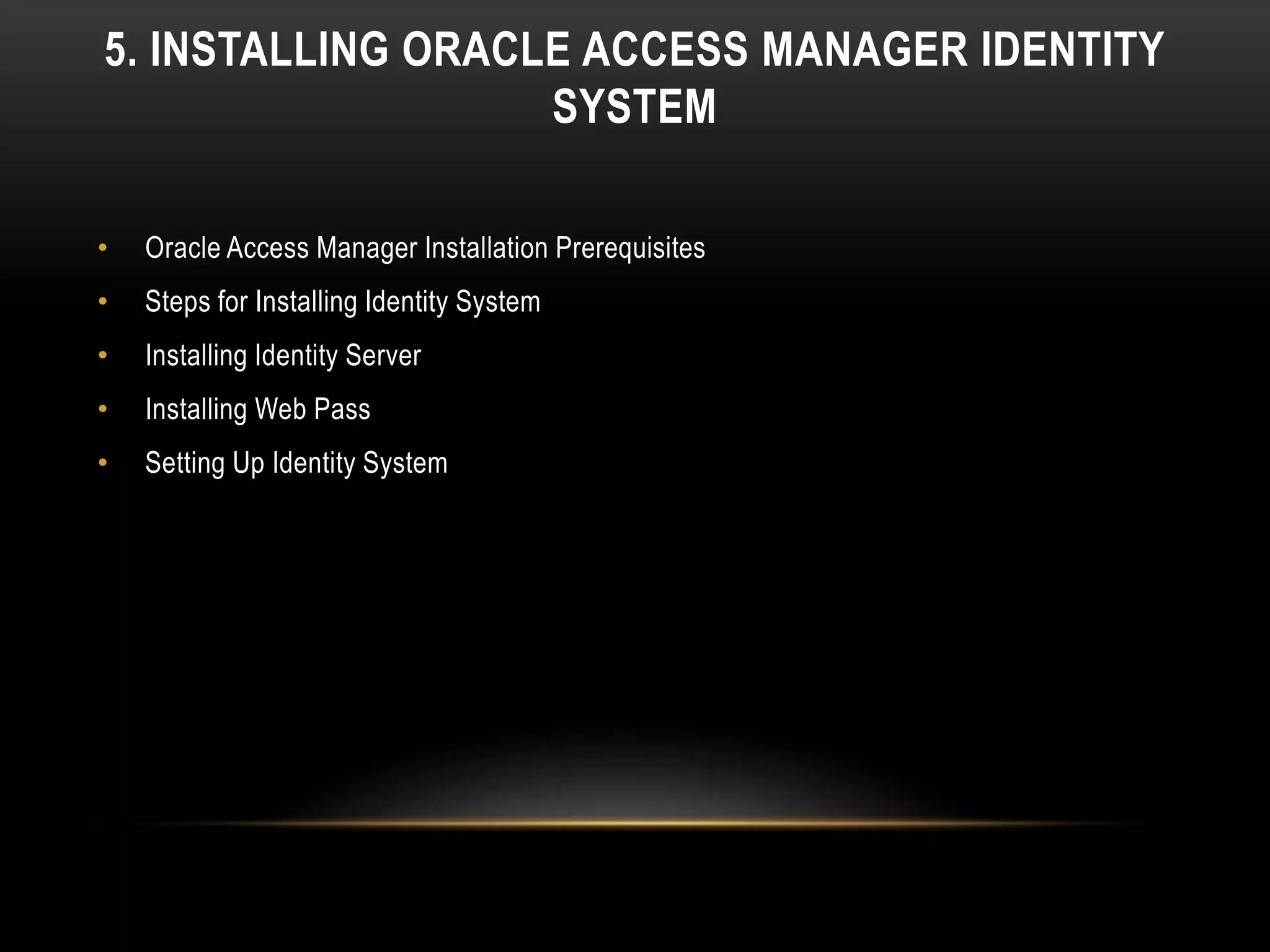 Oracle identity & access management online training | PPTX