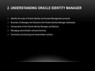 Oracle identity & access management online training | PPTX