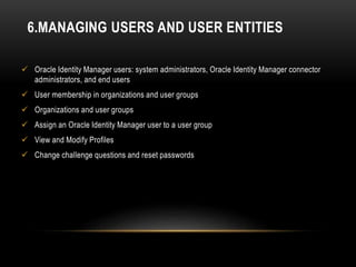 Oracle identity & access management online training | PPT