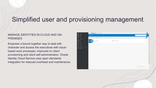 Oracle identity cloud services | PPTX