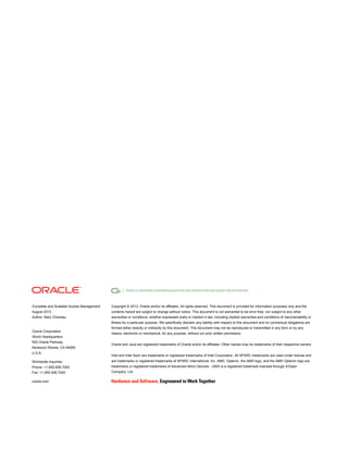 Oracle Identity Management Leveraging Oracle’s Engineered Systems | PDF