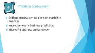 Business Analytics using Oracle infinity | PPTX