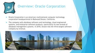 Business Analytics using Oracle infinity | PPTX