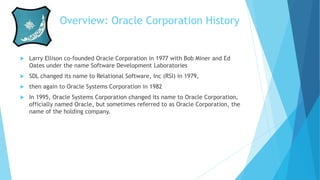 Business Analytics using Oracle infinity | PPTX