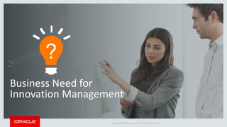 Oracle Innovation Management - driving success through aligned ...