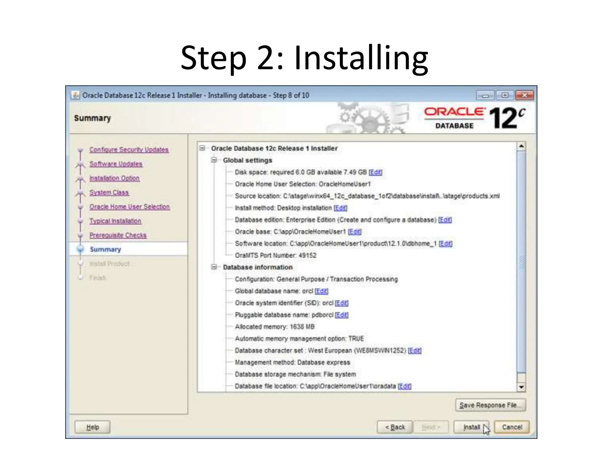 How to Install Oracle 12c on Windows Operating System Computer.pptx