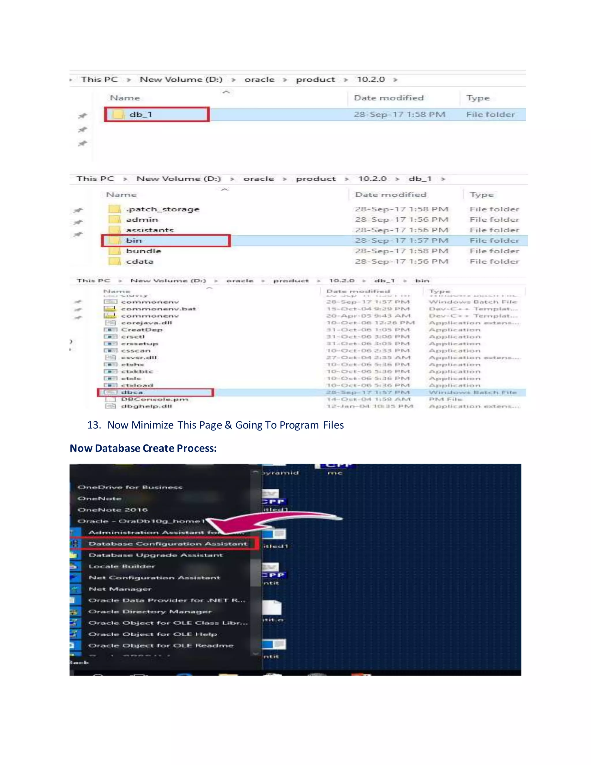Installing Process Oracle 10g Database Software on Windows 10 | PDF