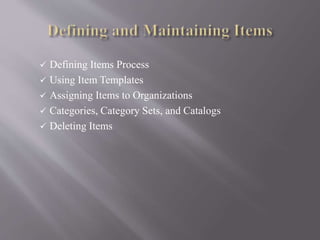 Oracle inventory management online training | PPTX