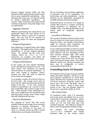 Oracle I/O Supply and Demand | PDF