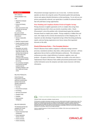 Oracle i procurement | PDF