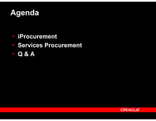 Oracle iProcurement | PDF