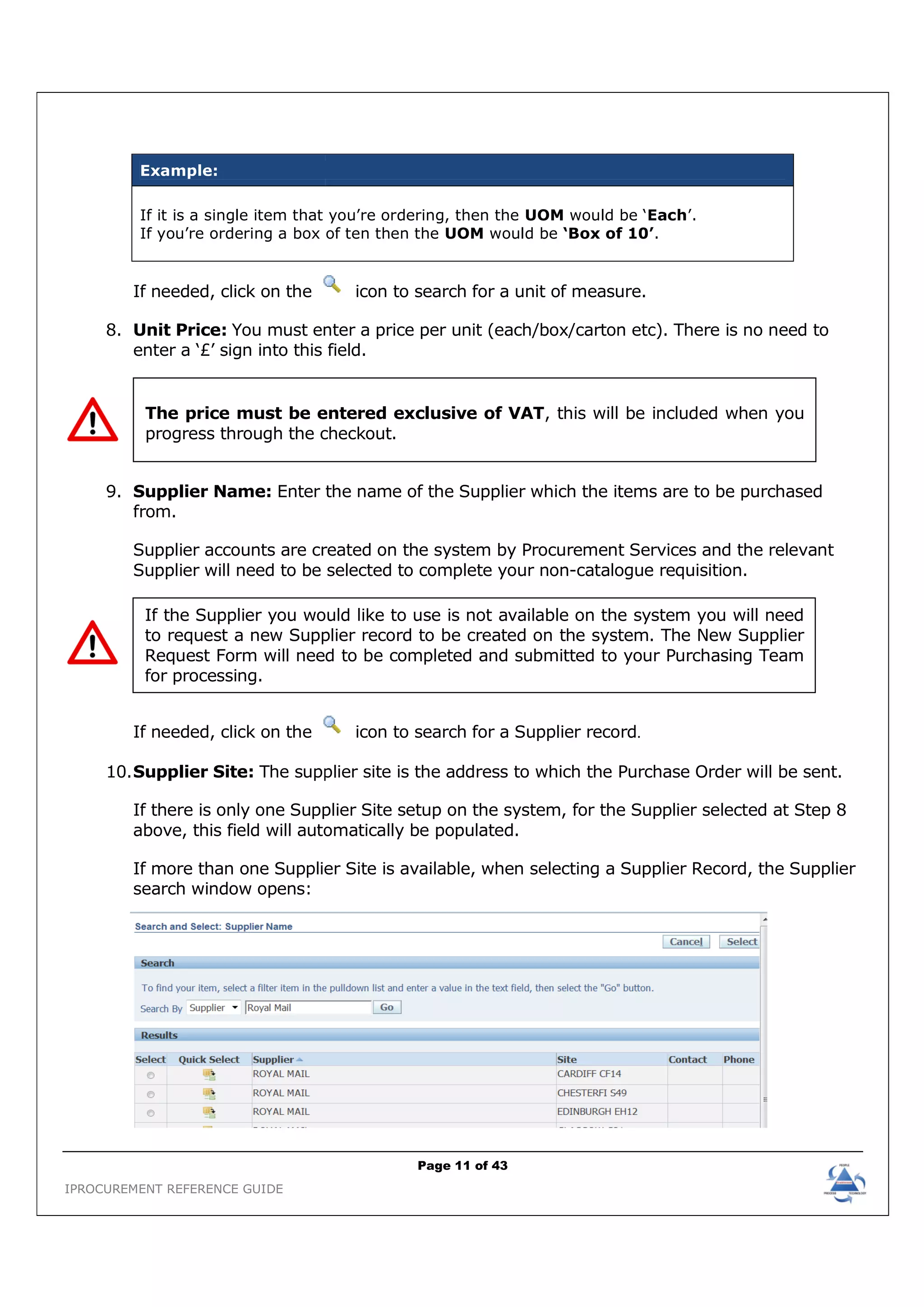 Oracle R12 iProcurement Reference Guide | PDF