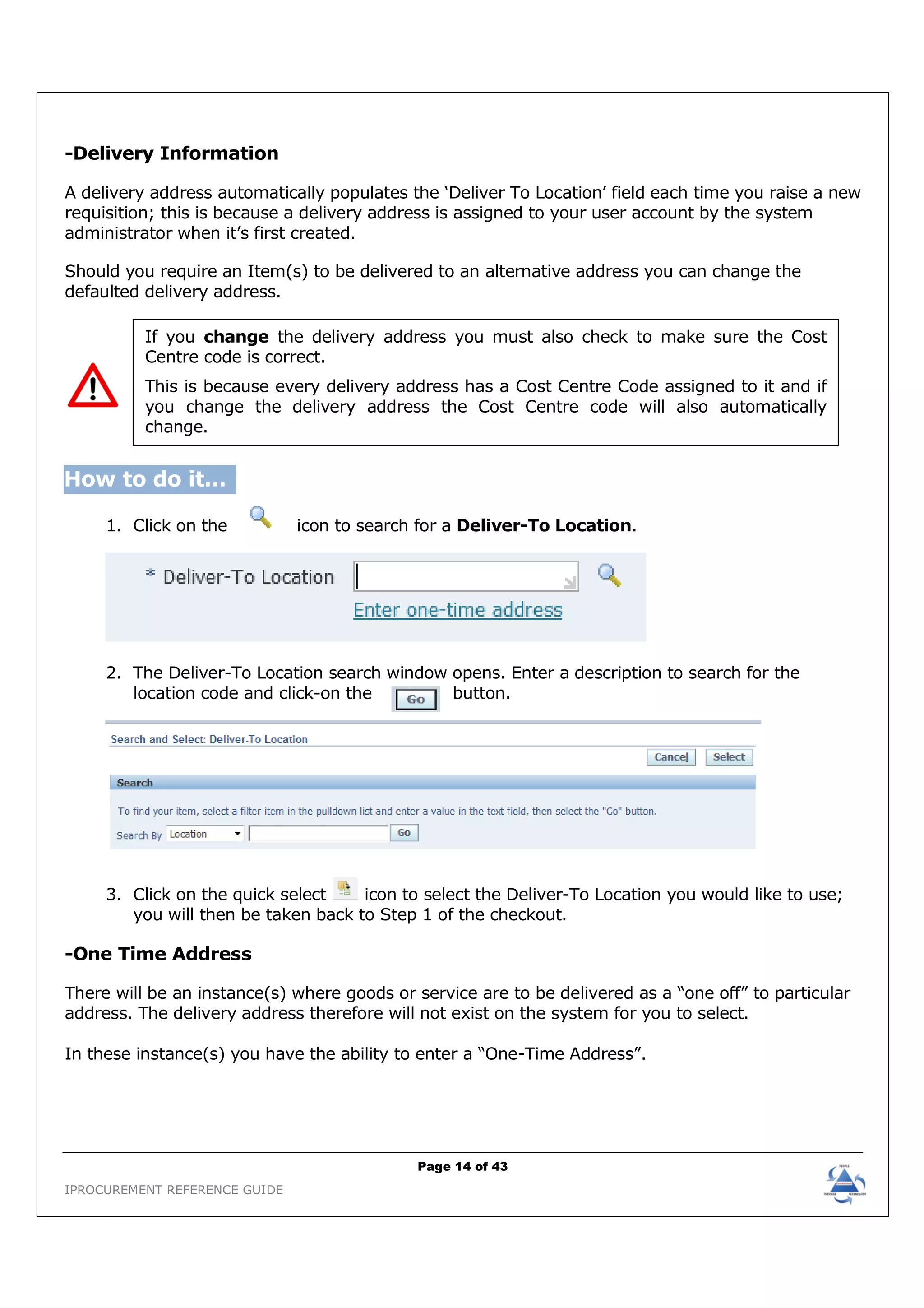 Oracle R12 iProcurement Reference Guide | PDF