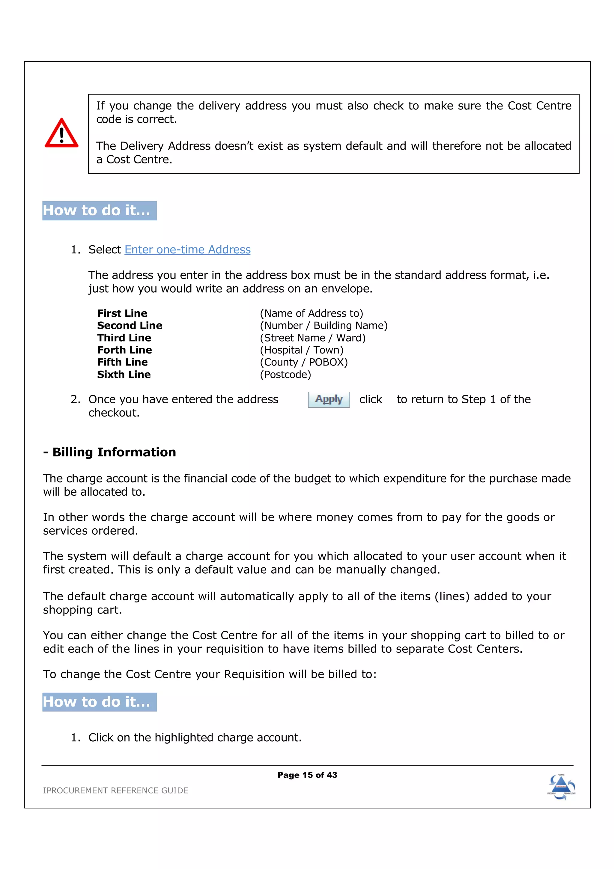 Oracle R12 iProcurement Reference Guide | PDF
